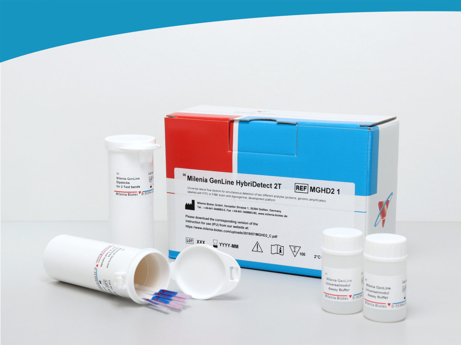 HybriDetect - Universal Lateral Flow Test Strips » Milenia Biotec