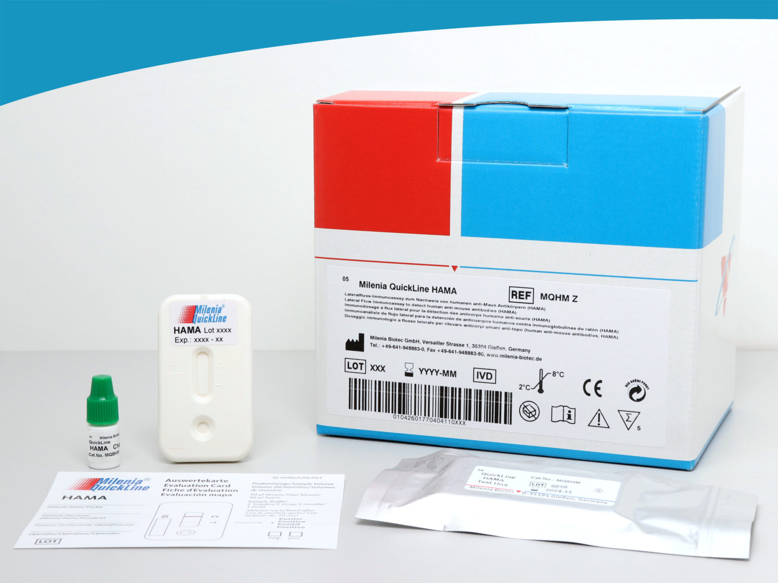 HAMA - Human Anti Mouse Antibodies Detection Kit - Milenia Biotec